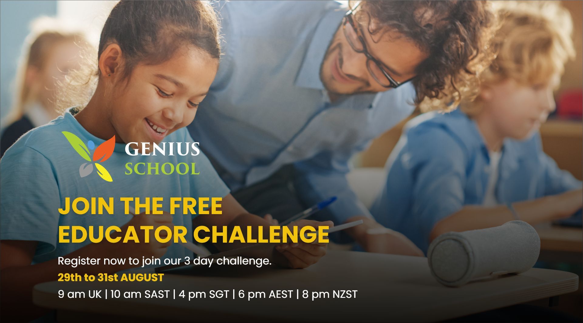 FREE 3-Day Educator Challenge